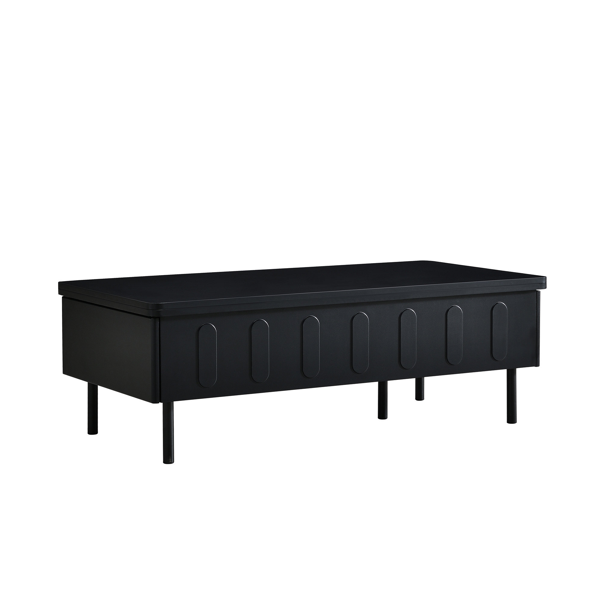 Latitude Run® [Video Provided]U-Can Lift-Top Coffee Table With 2 ...